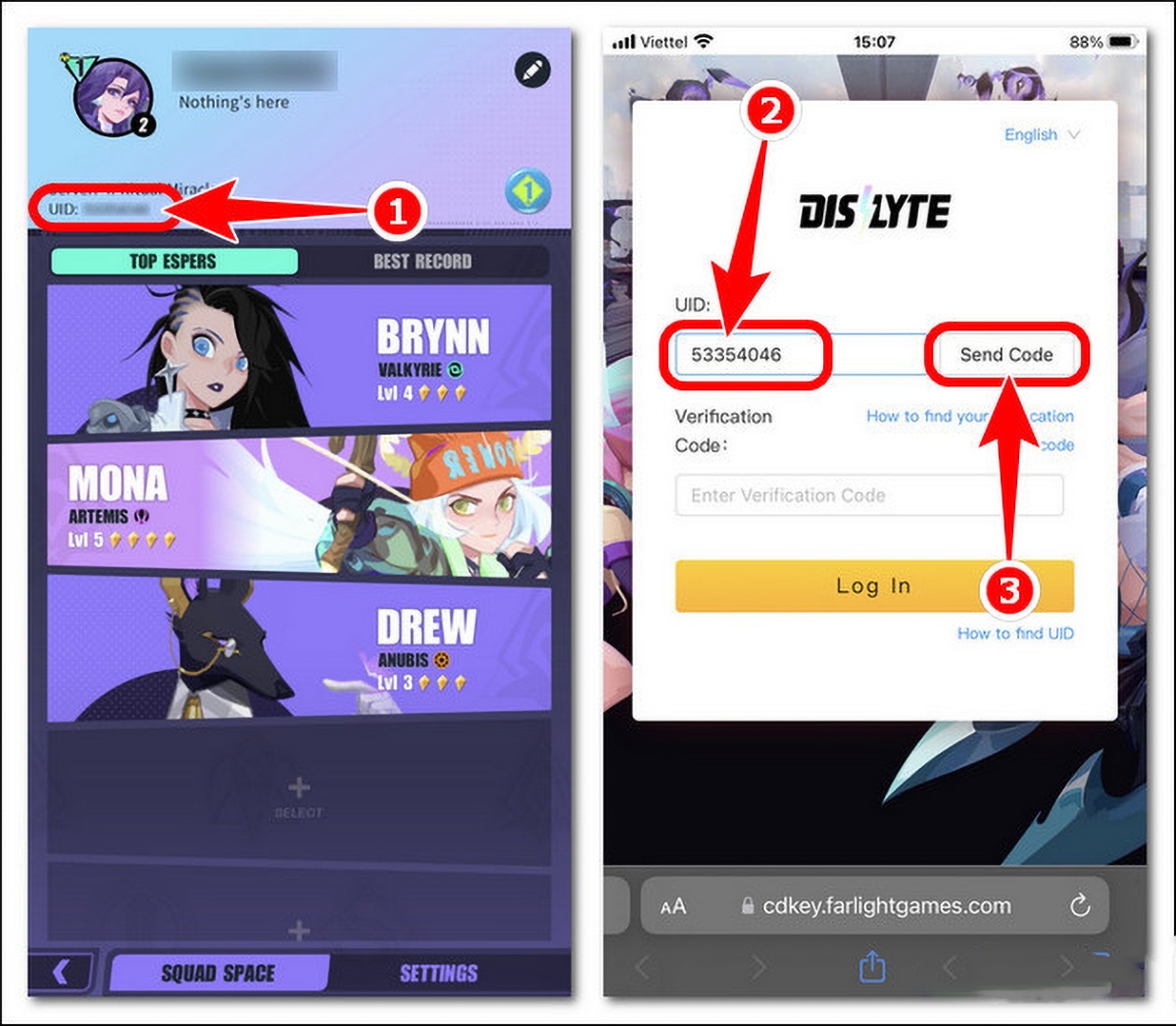Danh sách Dislyte code Nhịp Điệu Huyền Bí 12/2025 và cách nhập